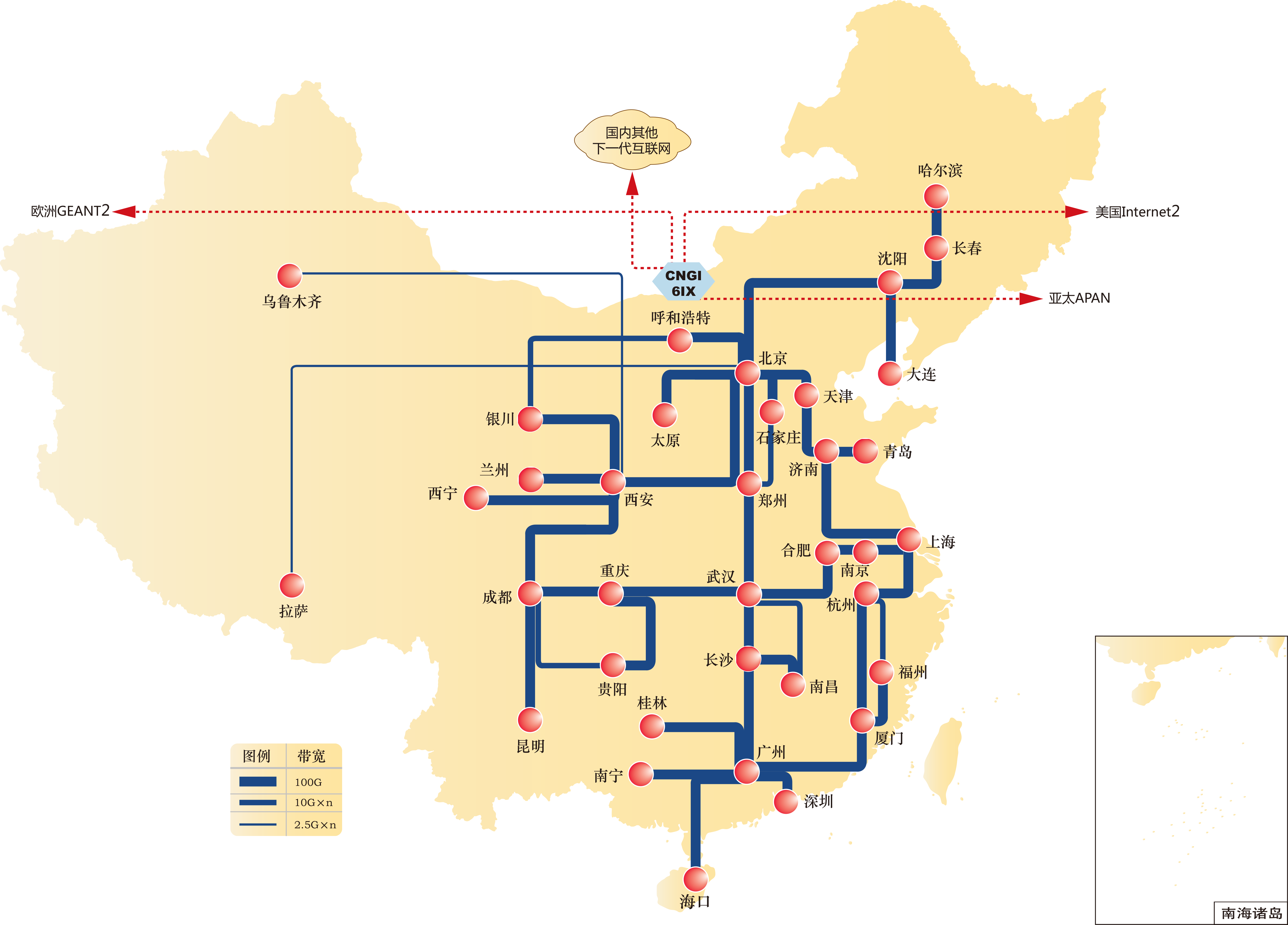 CERNET2-清华大学网络科学与网络空间研究院